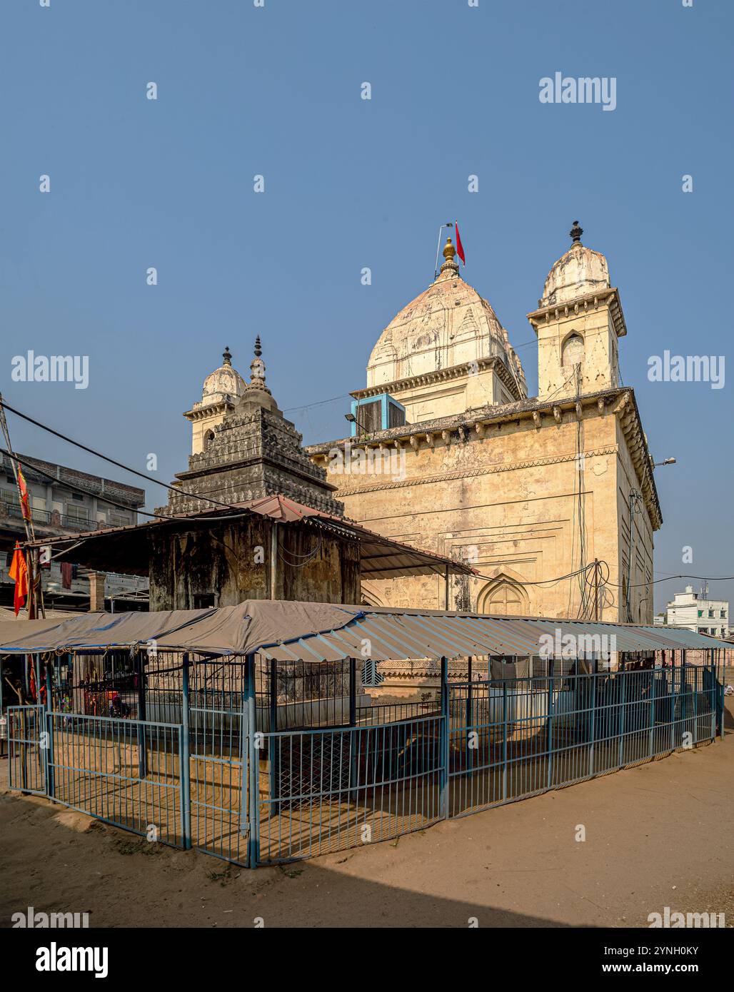 01 08 2018 Vintage Old Building of Mahakali Temple Complex Chandrapur ...
