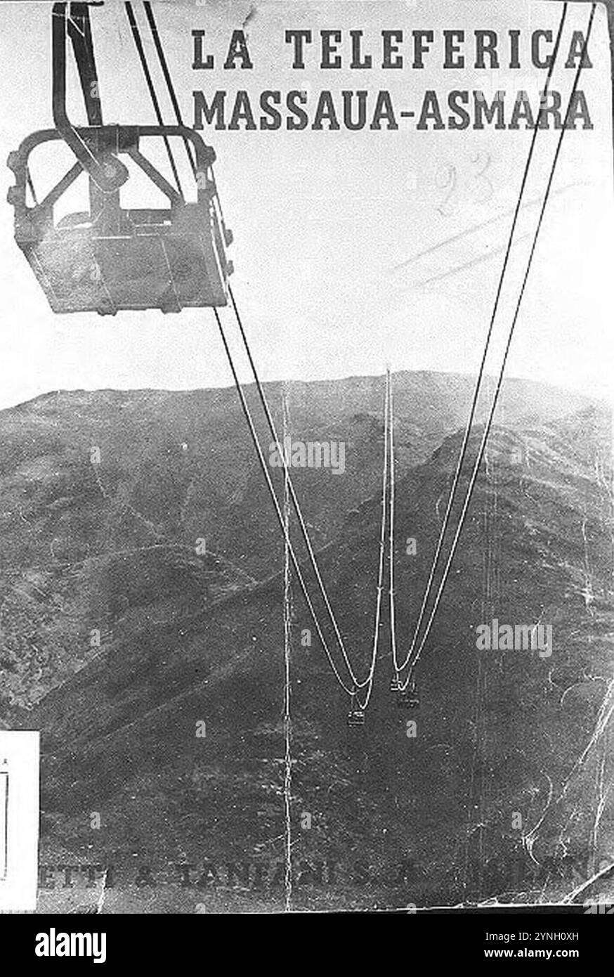 Ceretti e Tanfani - La Teleferica Massaua-Asmara (page 1 crop Stock ...