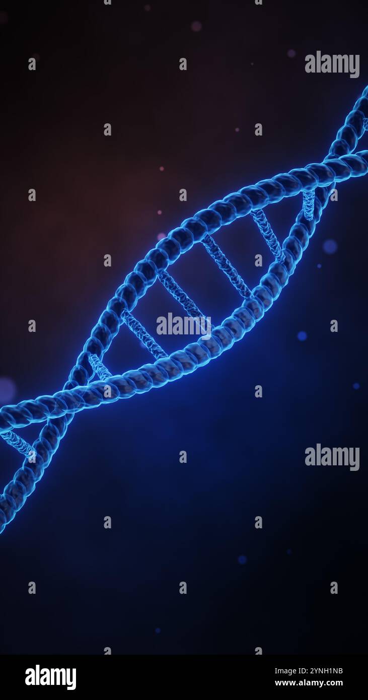 Dna strand spinning hi-res stock photography and images - Alamy
