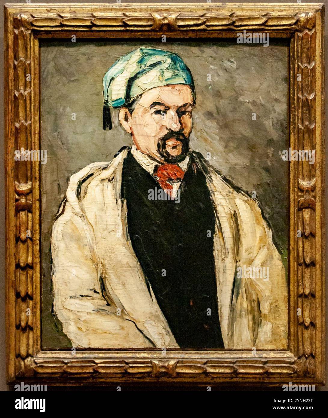 Cezanne - Antoine Aubert, the Artist's Uncle - with frame Stock Photo ...