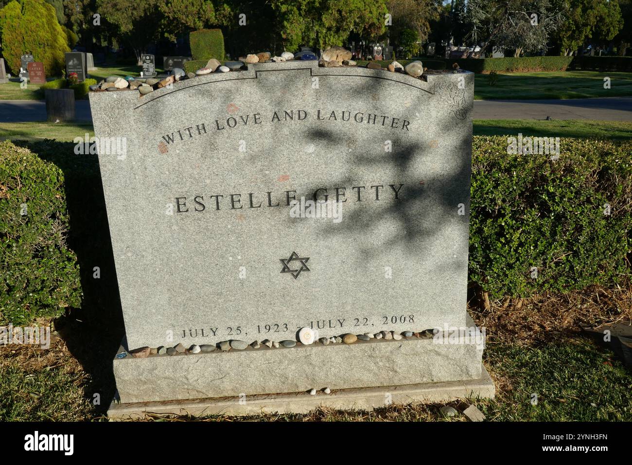 Estelle Getty Funeral