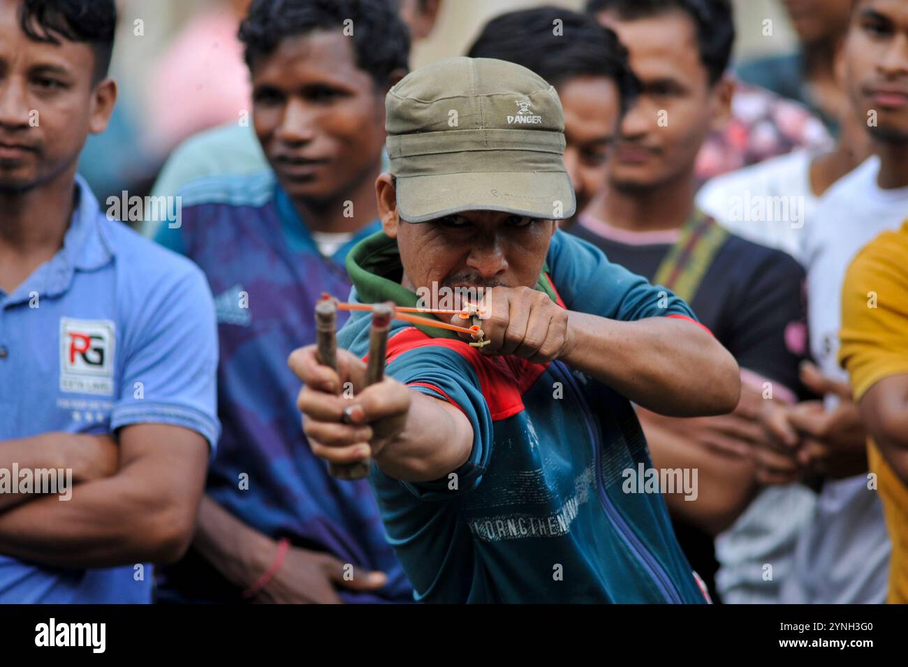 The Khasi tribesmen organized a competition and traditional cultural ...