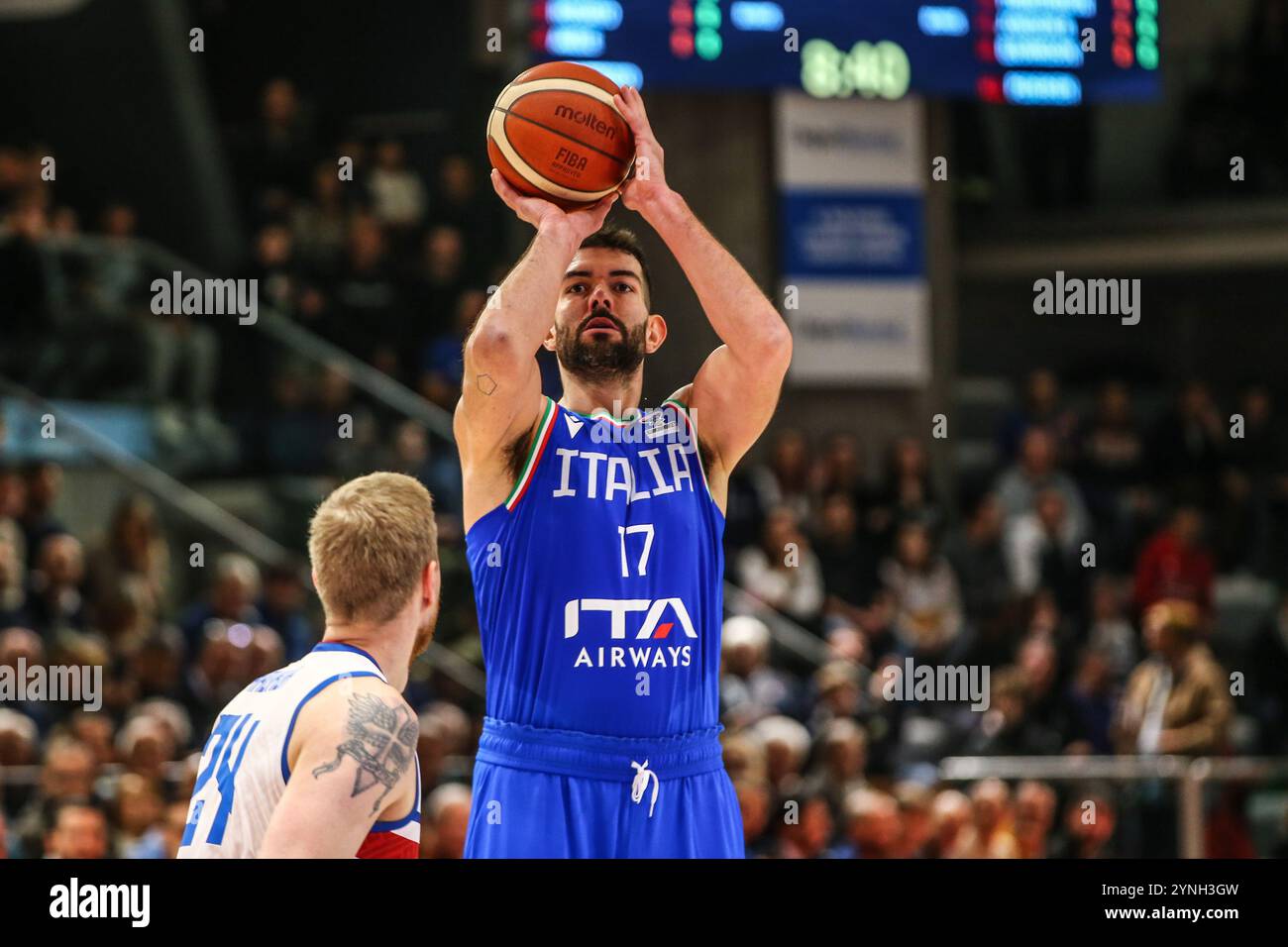Giampaolo Ricci (Italy) during Eurobasket 2025 - Italia vs Islanda ...