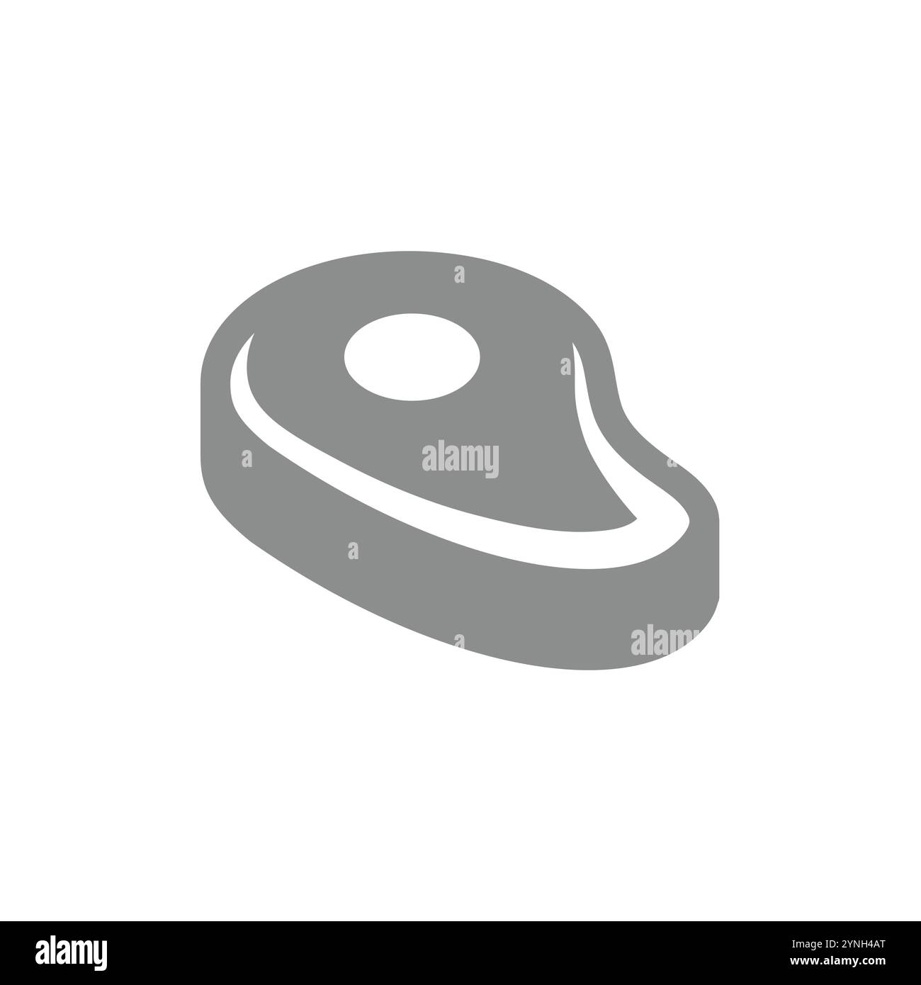Steak vector icon. Beefsteak simple symbol Stock Vector Image & Art - Alamy
