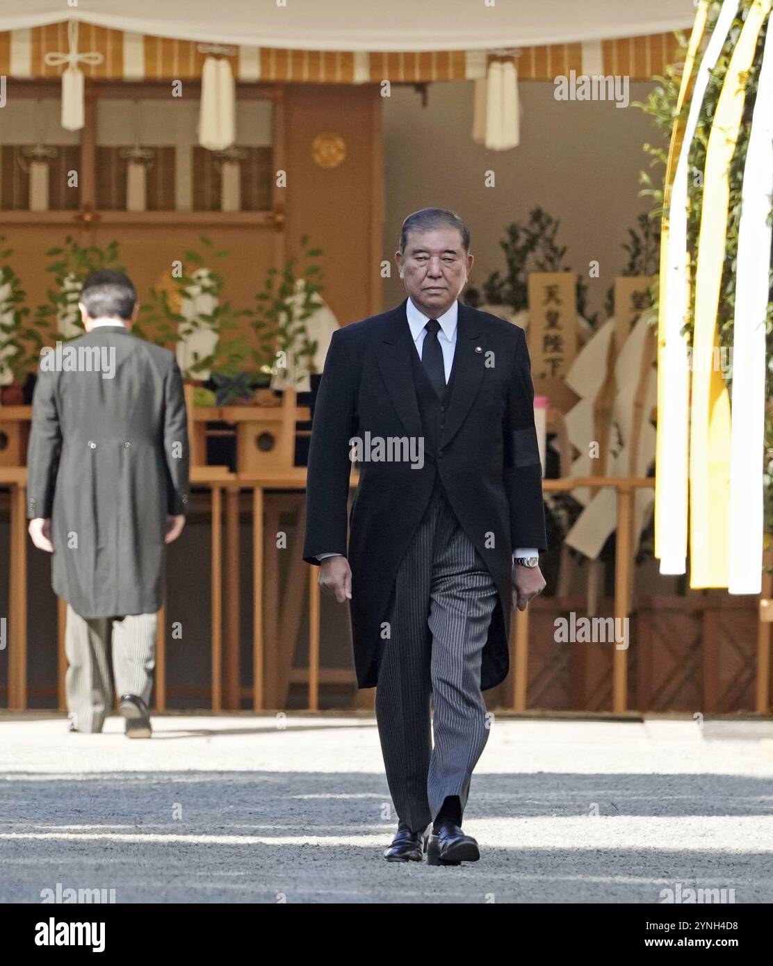 Tokyo, Japan. 26th Nov, 2024. Japanese Prime Minister Shigeru Ishiba ...