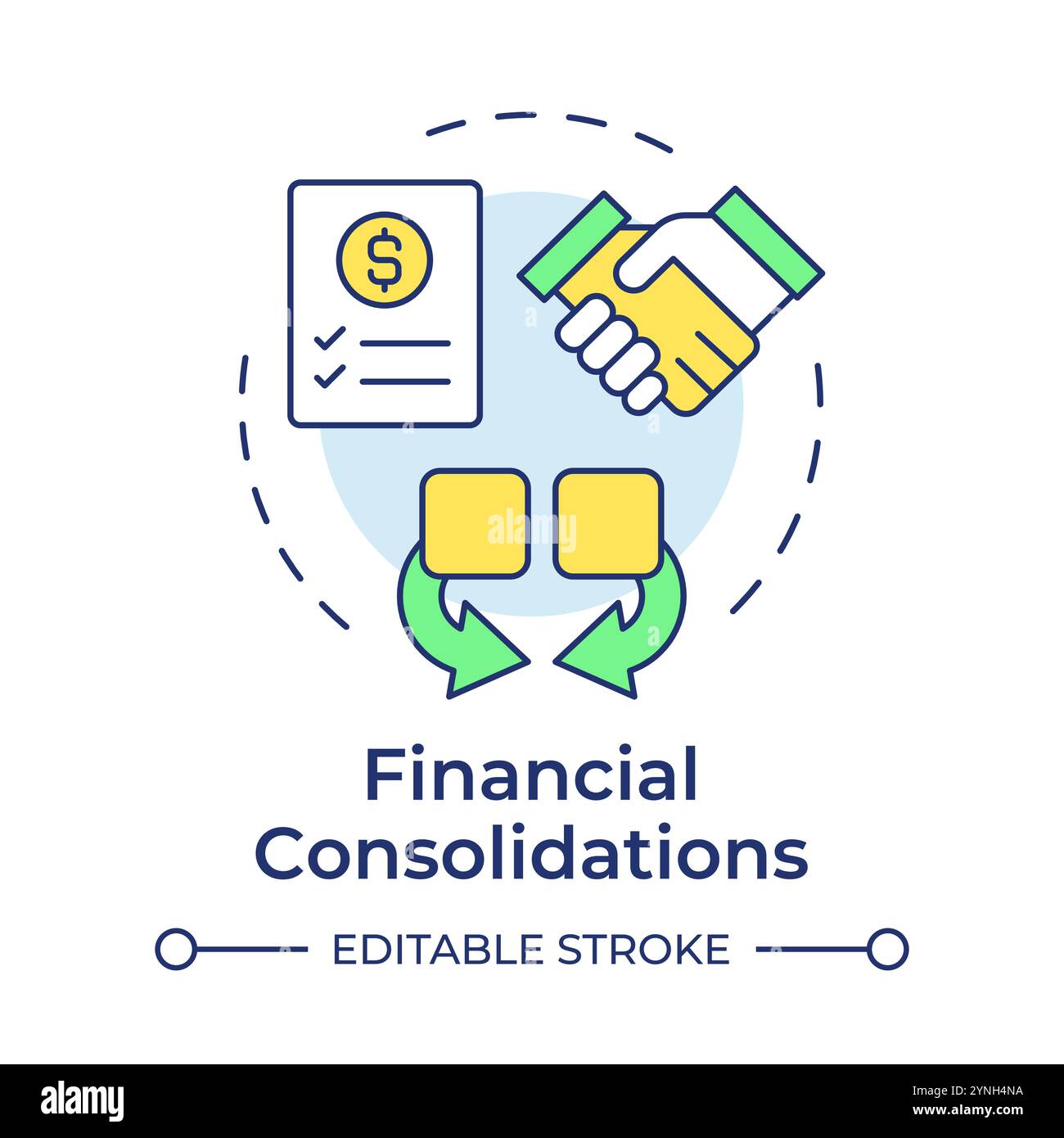 Business consolidation process hi-res stock photography and images - Alamy