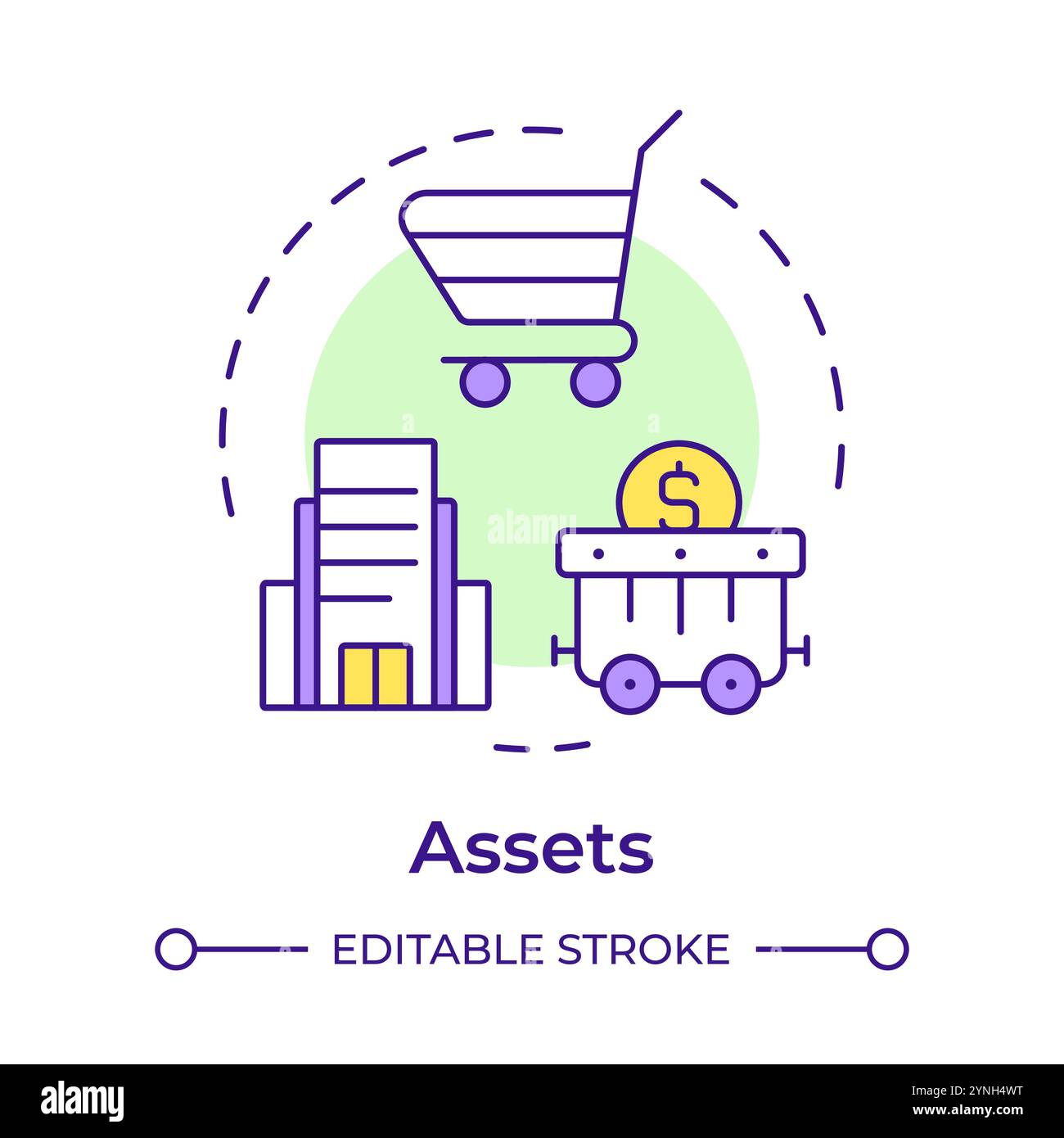 Assets asset management Stock Vector Images - Alamy