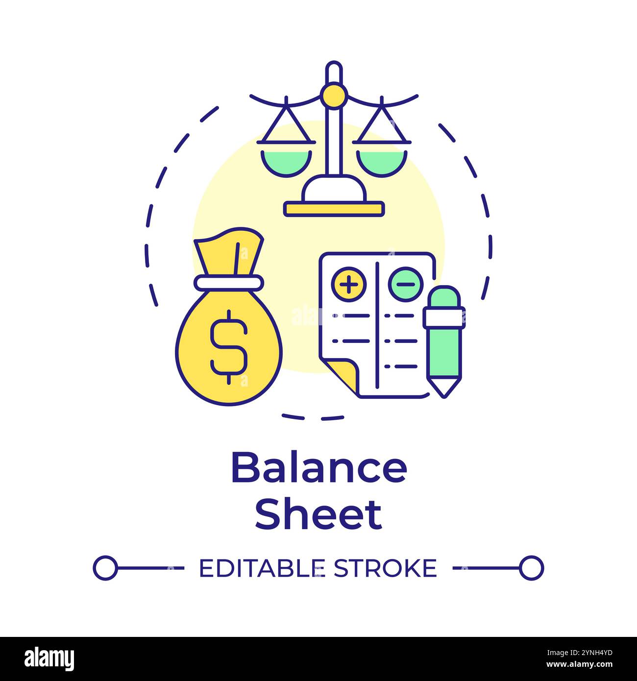 Balance sheet abstract Stock Vector Images - Alamy
