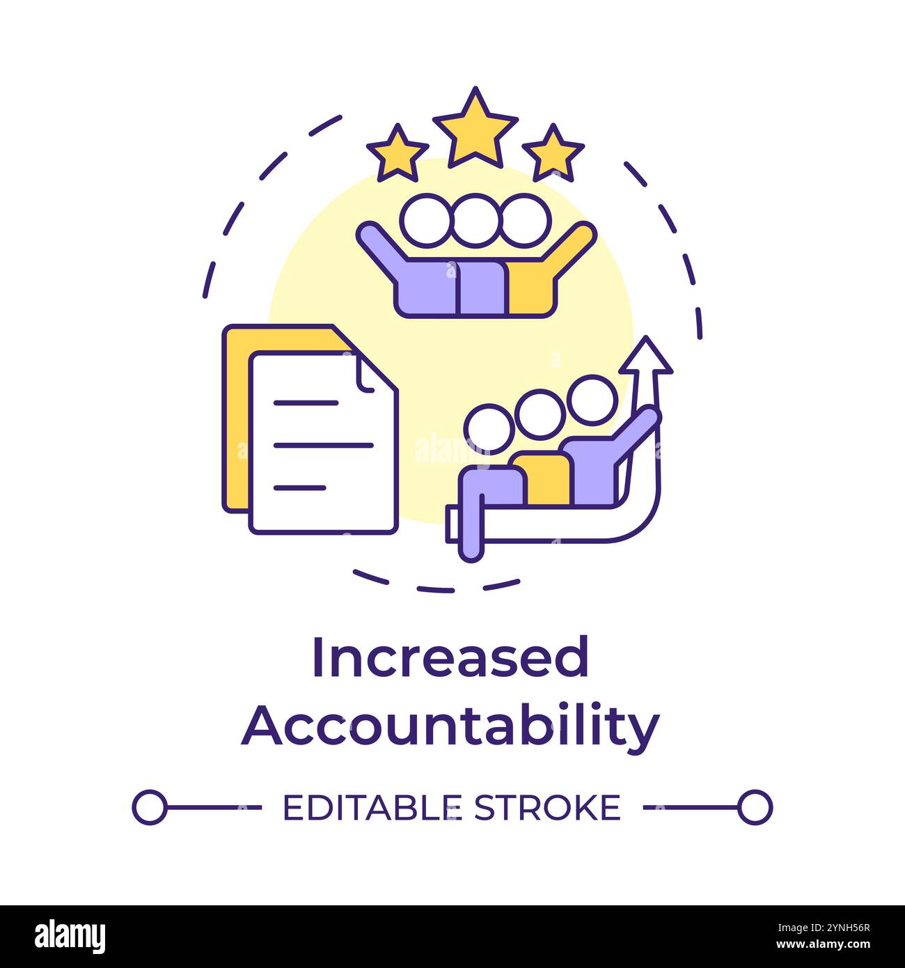 Abstract accountability (business) Stock Vector Images - Alamy