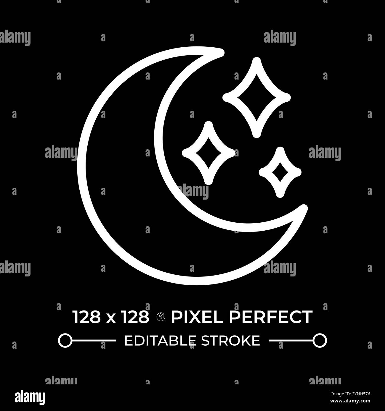 Crescent moon theme hi-res stock photography and images - Alamy