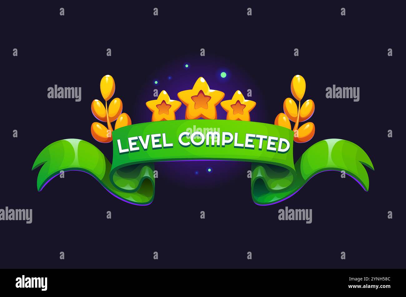 Completed badge gold hi-res stock photography and images - Alamy