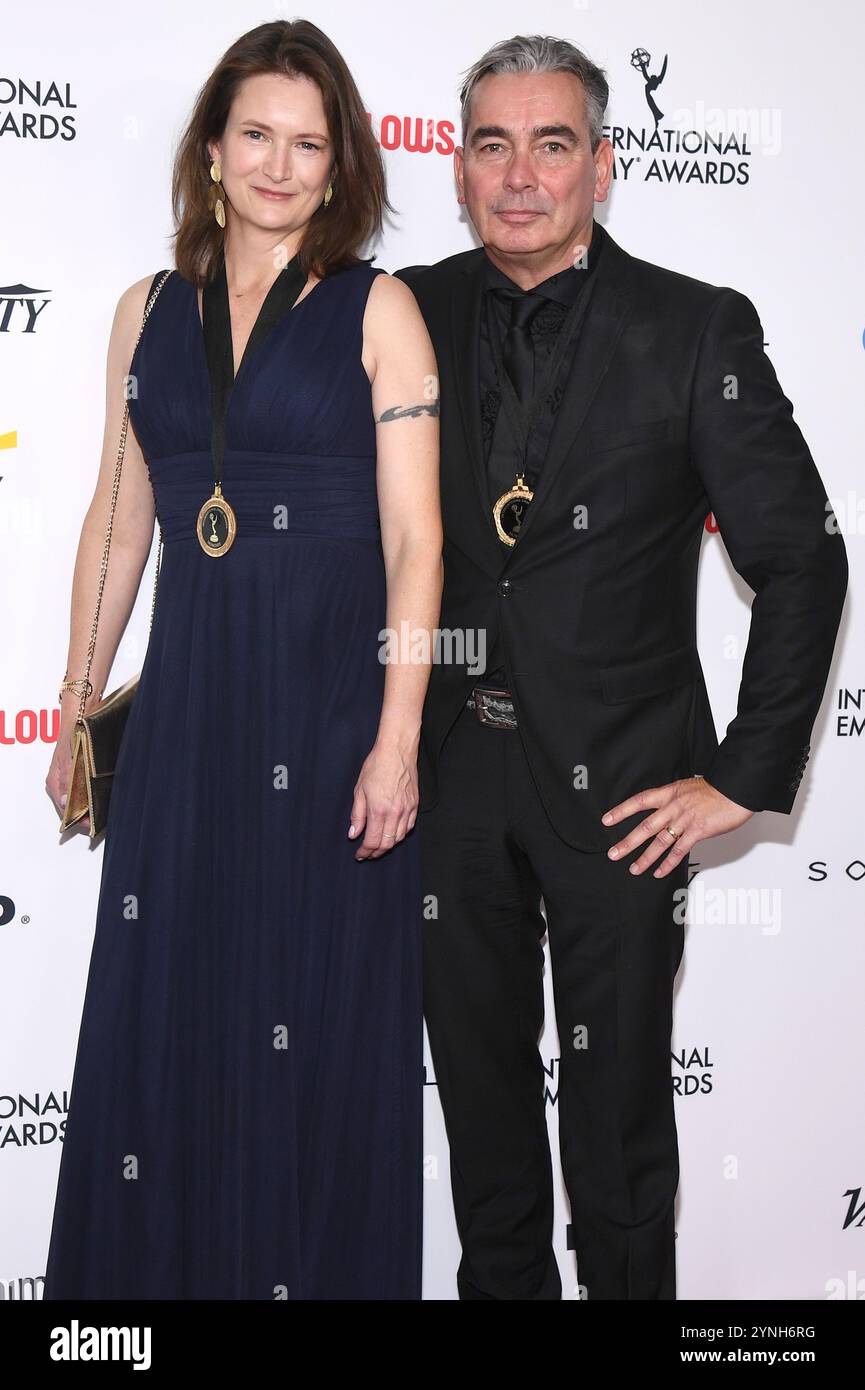 New York, USA. 25th Nov, 2024. (L-R) Martine Tromp and Mark Dik attend ...