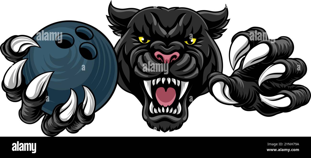 panther ball mascots 2024 D14-47 Stock Vector Image & Art - Alamy