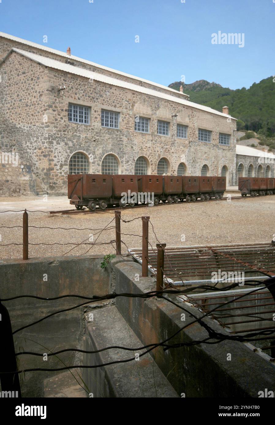 Montevecchio mine - Guspini - Sardinia - Italy - Europe Stock Photo - Alamy