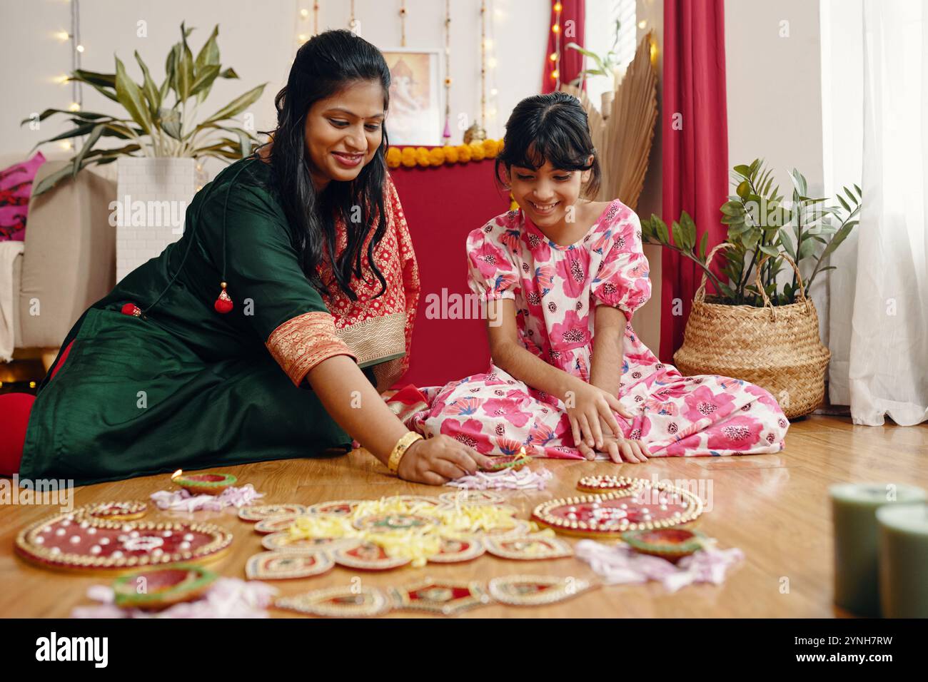 Traditional indian festival lights hi-res stock photography and images ...