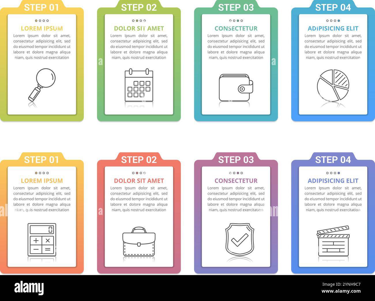Red line chart infograph hi-res stock photography and images - Alamy