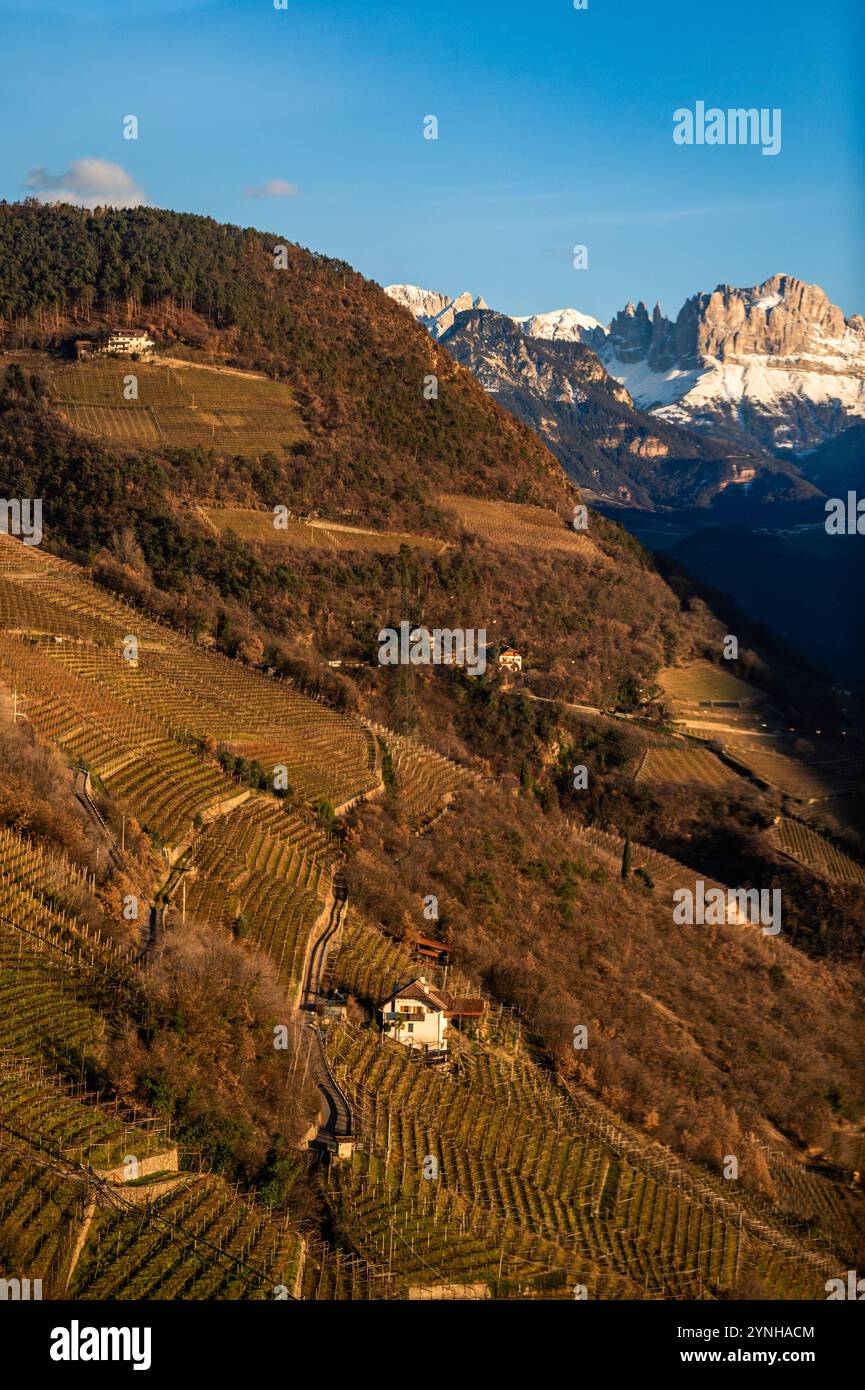 Discovering the Renon plateau in winter. Breathtaking views of the ...