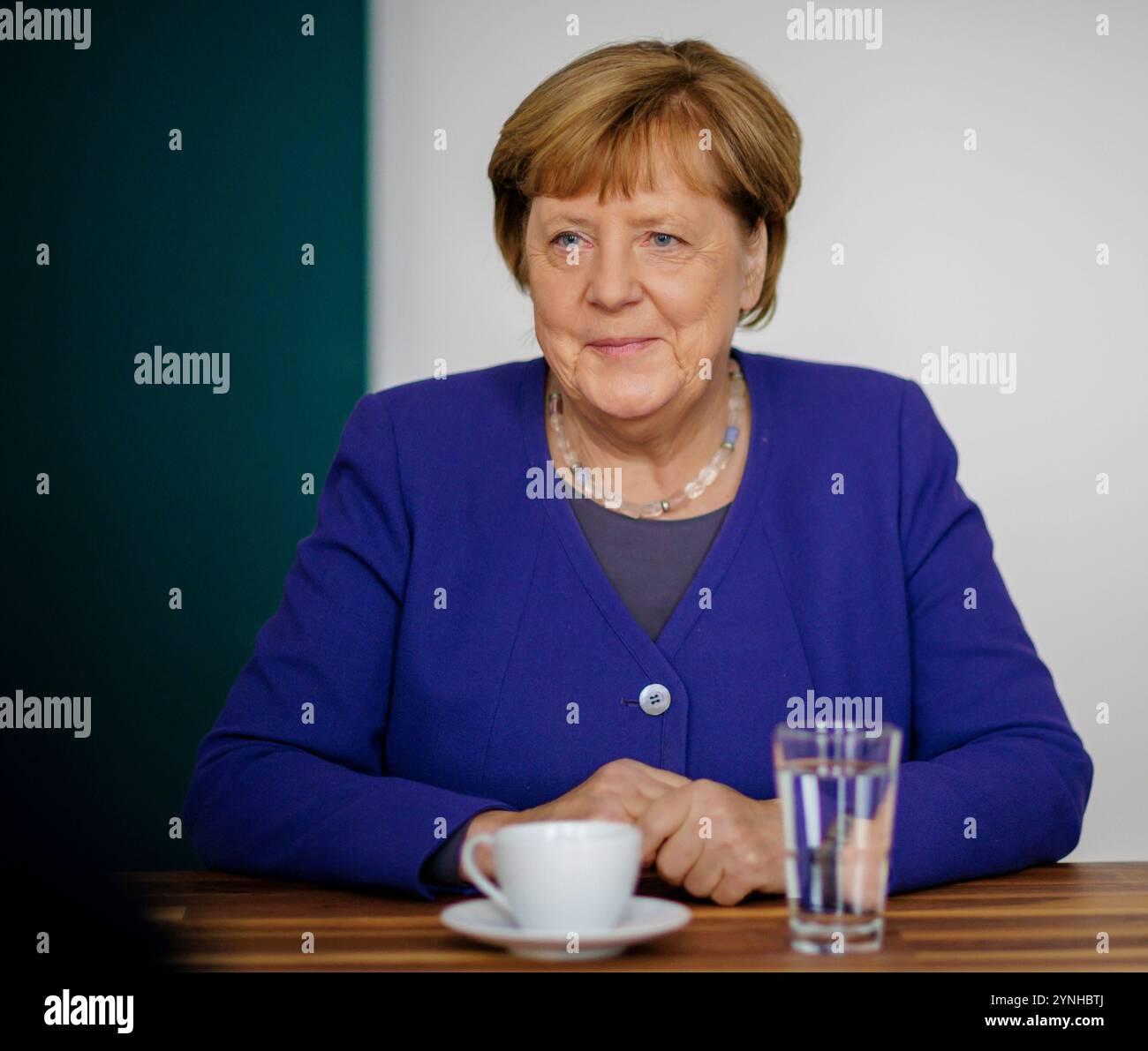 Berlin, Deutschland. 15th Nov, 2024. Angela Merkel, former Chancellor ...