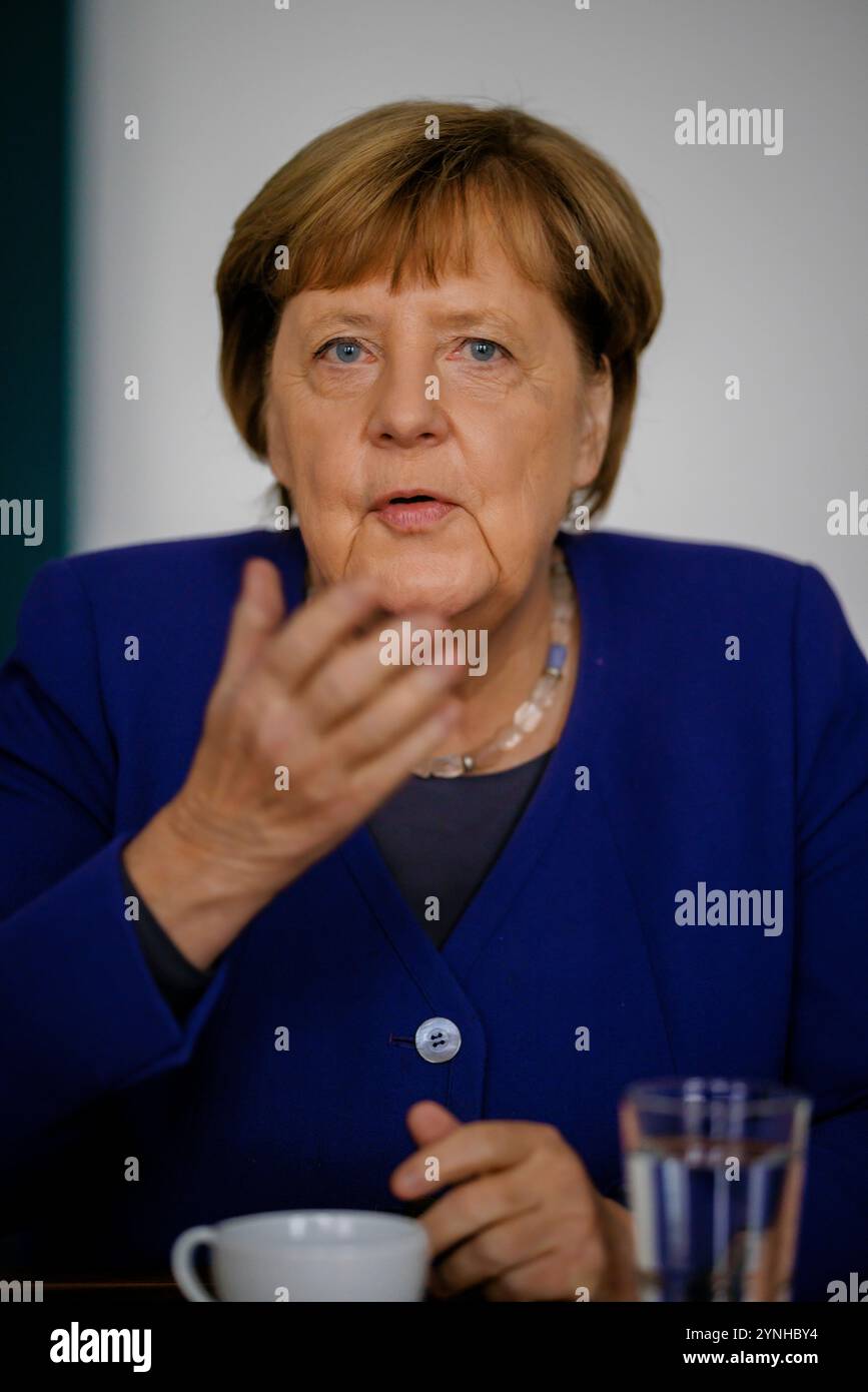 Angela Merkel, former Chancellor, Berlin, November 15, 2024 Stock Photo ...