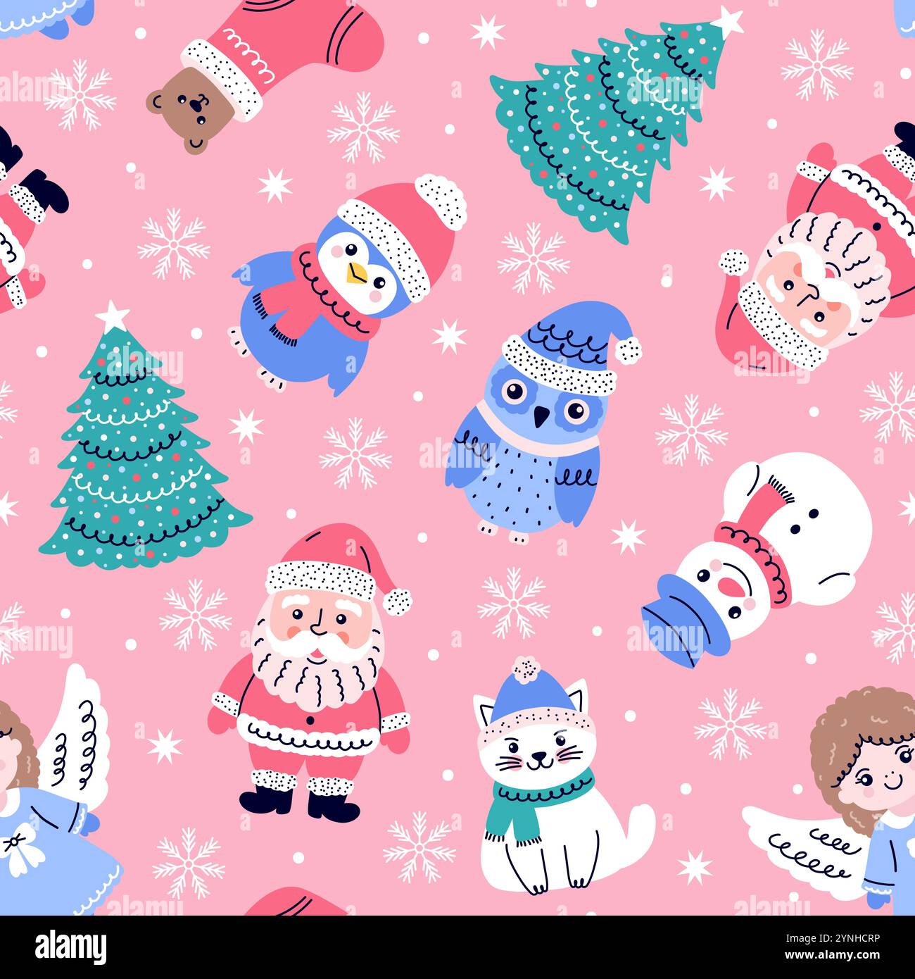 Holiday christmas themed festive Stock Vector Images - Alamy