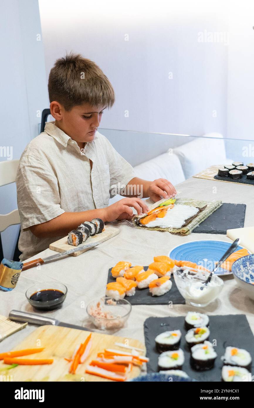 Sushi experience at home hi-res stock photography and images - Alamy