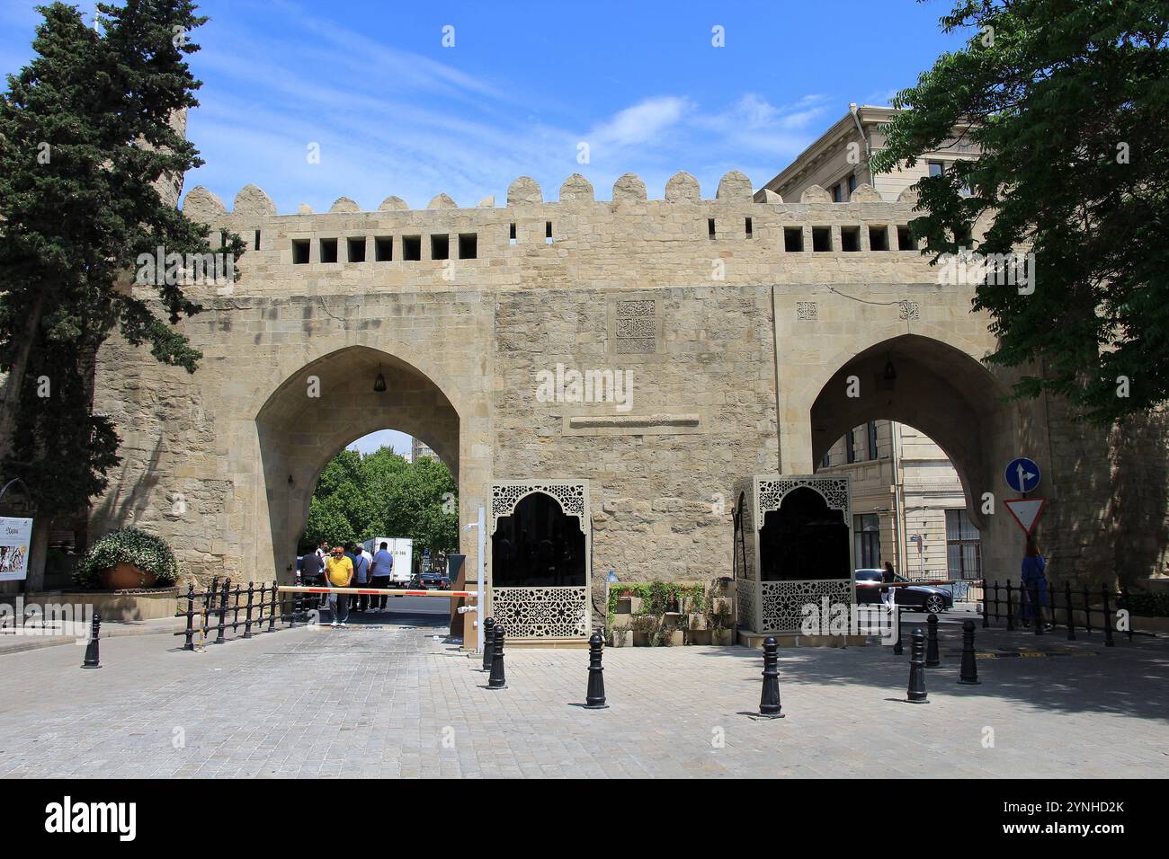 Gosha Citadel Gate is located in Baku, Azerbaijan. Gosha Fortress Gate ...