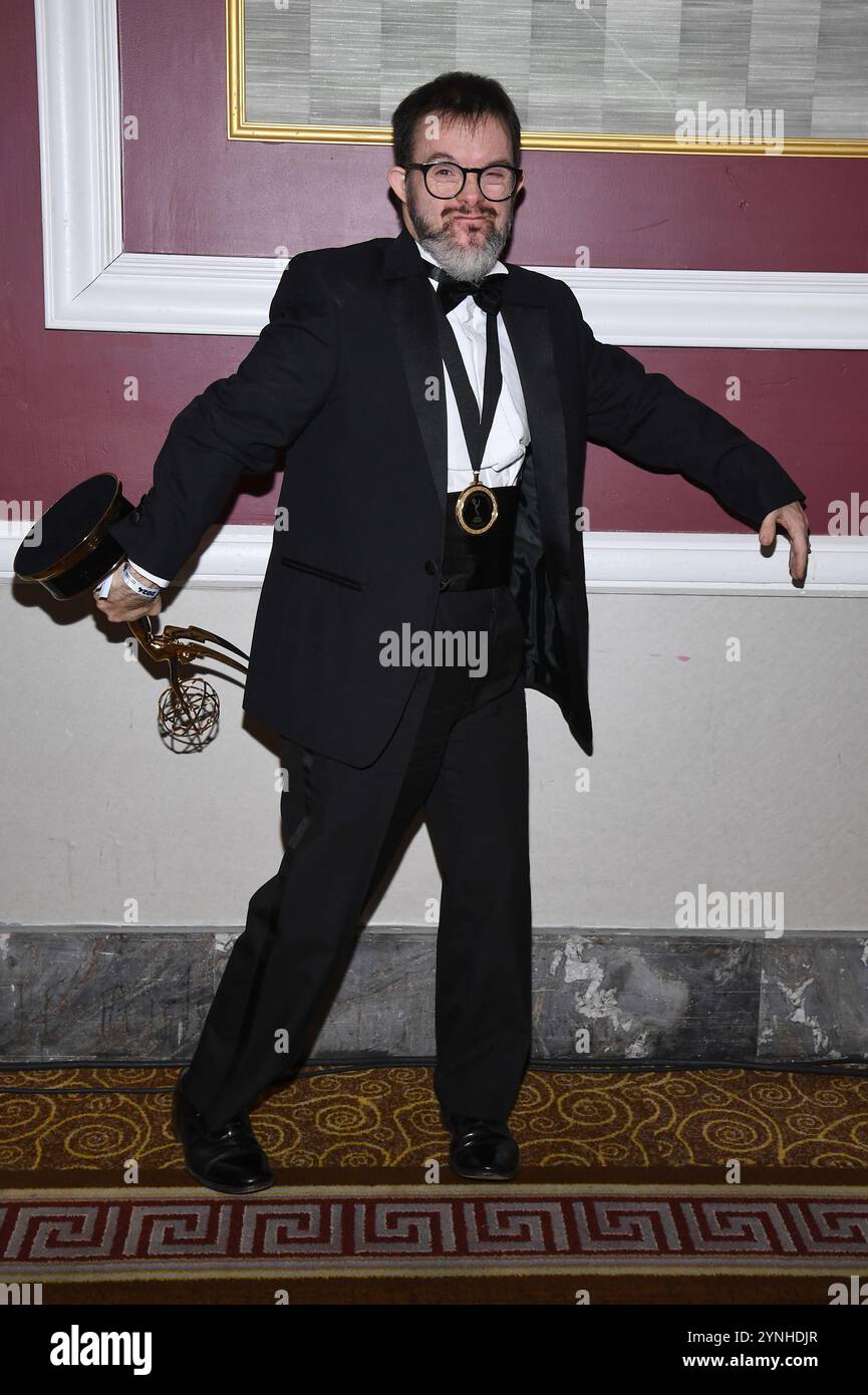 Otto Baxter poses with the Documentary award for 'Otto Baxter: Not a F ...