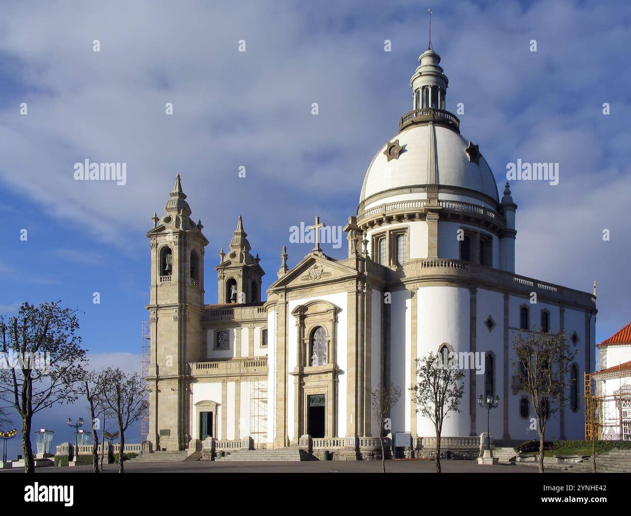 Braga, Portugal. Sanctuary of Our Lady of Sameiro, (Portuguese ...
