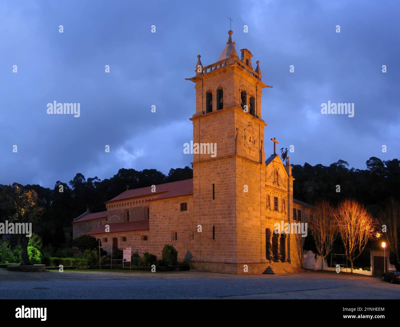 Vila Nova de Famalicao, Portugal. Mosteiro de Landim Monastery. 12th ...