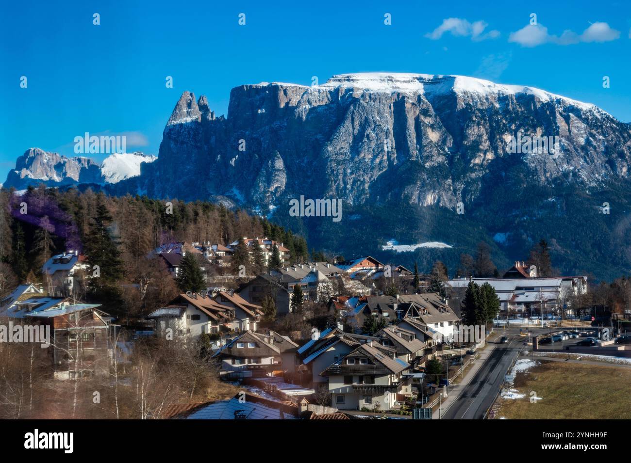 Discovering the Renon plateau in winter. Breathtaking views of the ...