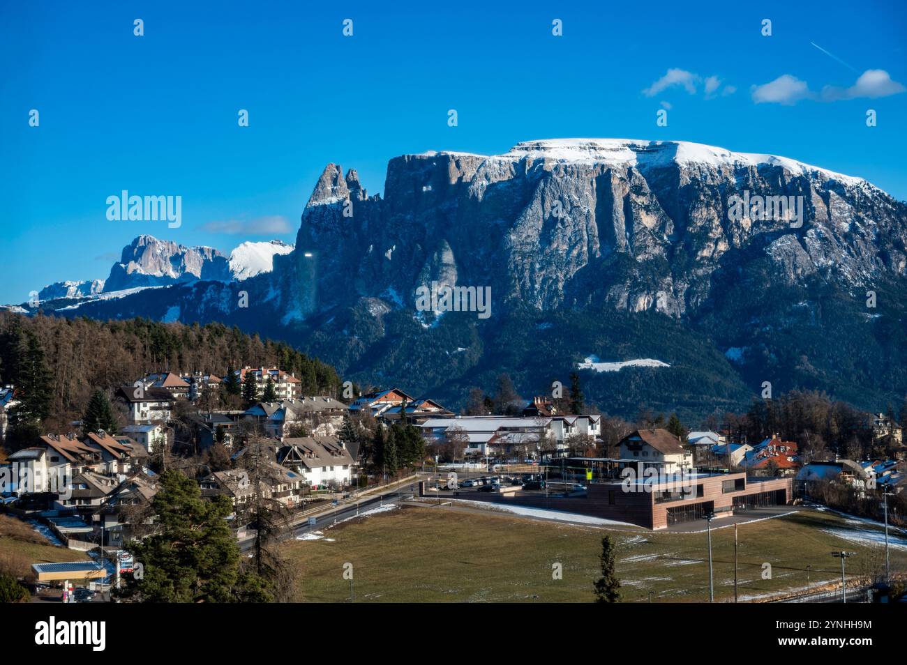 Discovering the Renon plateau in winter. Breathtaking views of the ...