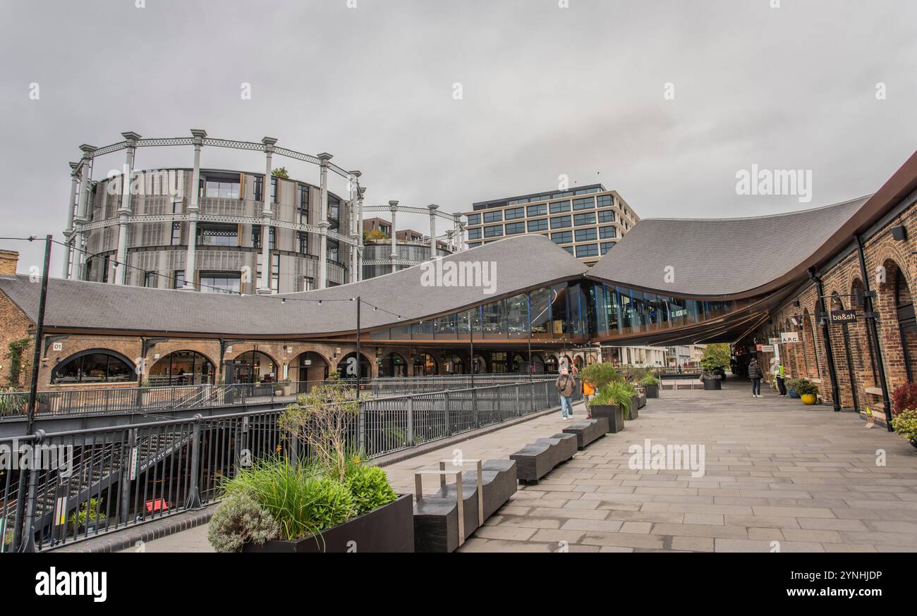 Redevelopment in the Kings Cross area of London, UK Stock Photo - Alamy