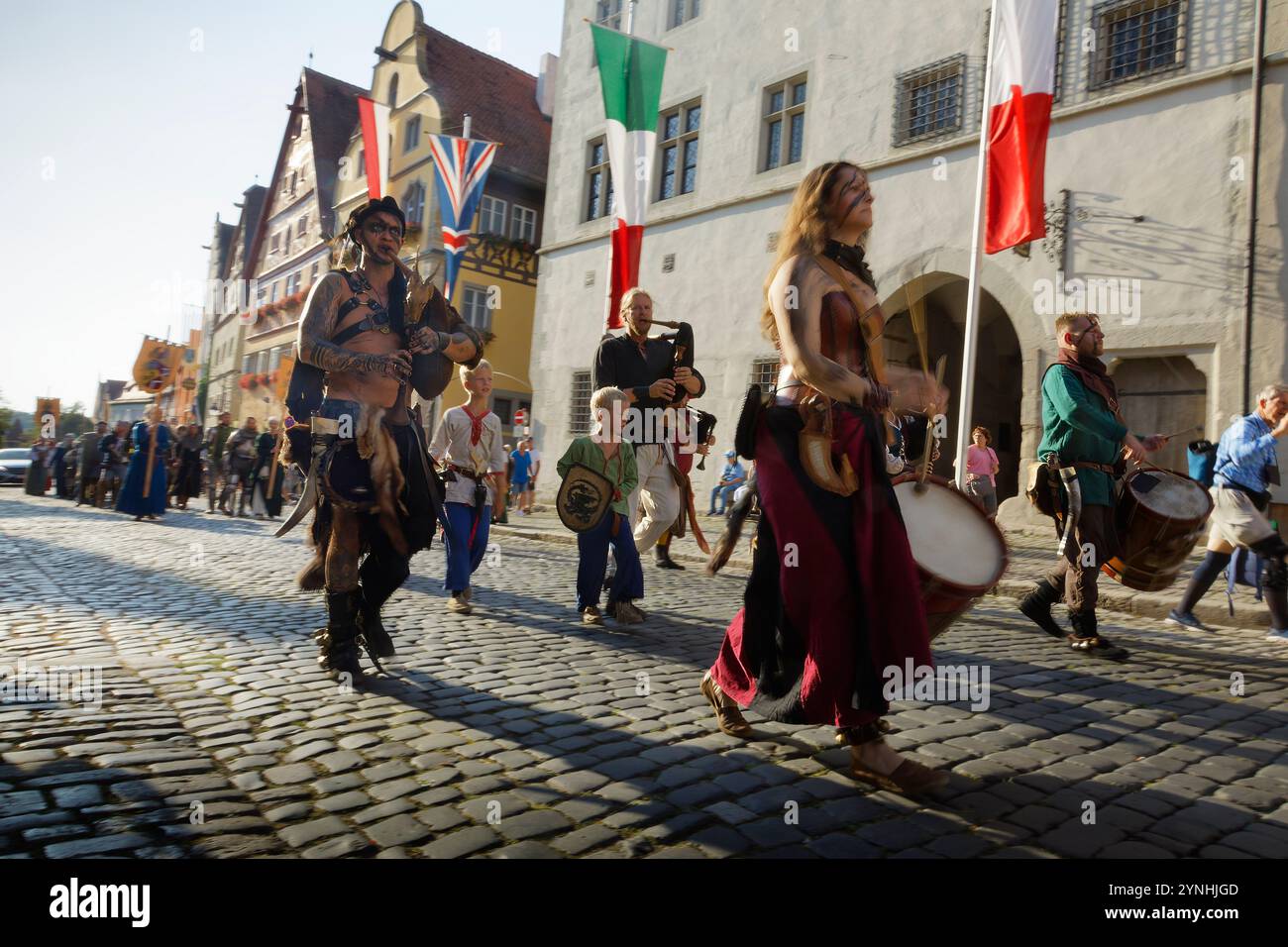 Historical medieval reenactment, 50th Anniversary Imperial City ...