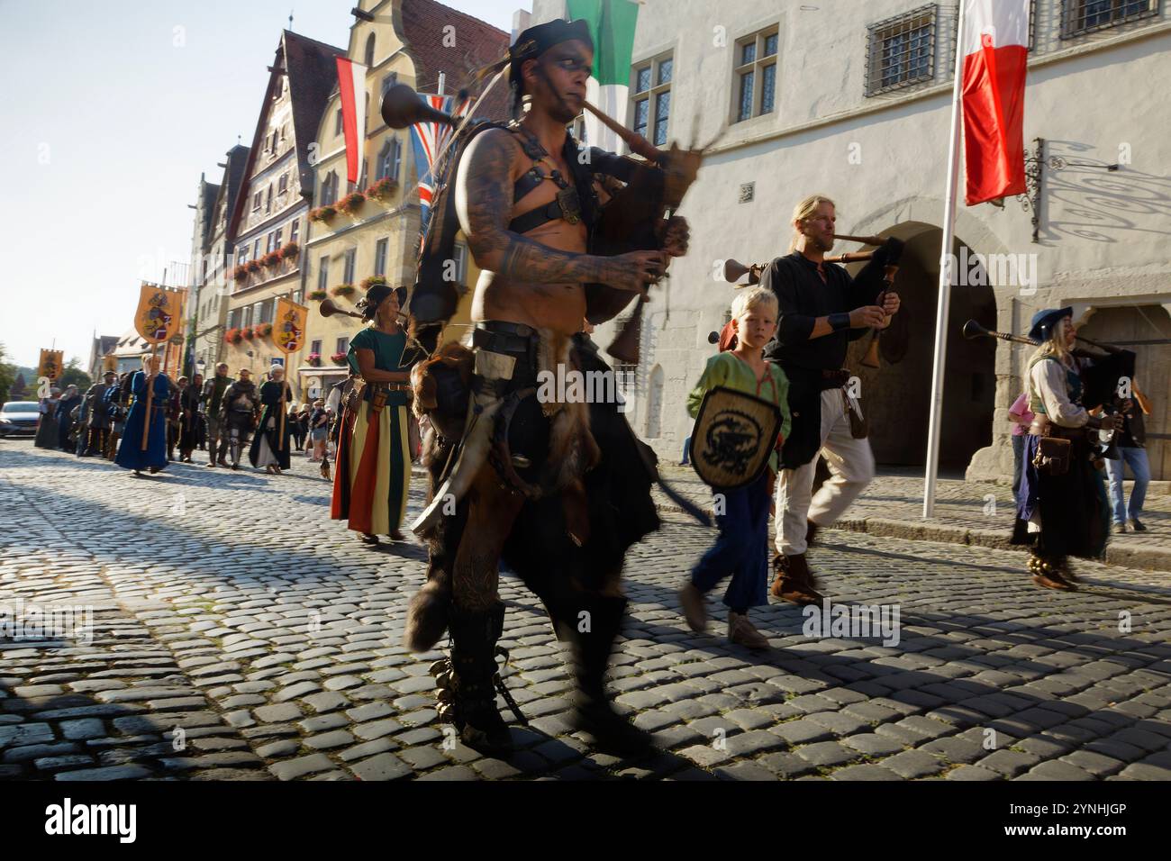 Historical medieval reenactment, 50th Anniversary Imperial City ...