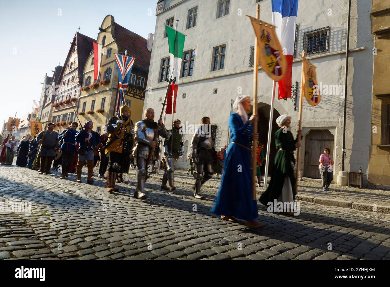 Historical medieval reenactment, 50th Anniversary Imperial City ...