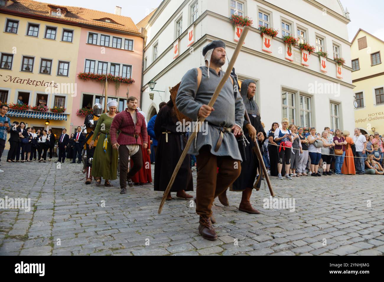 Historical medieval reenactment, 50th Anniversary Imperial City ...