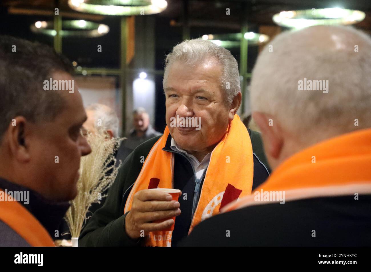 KYIV, UKRAINE - NOVEMBER 22, 2024 - Attendees are pictured during the ...