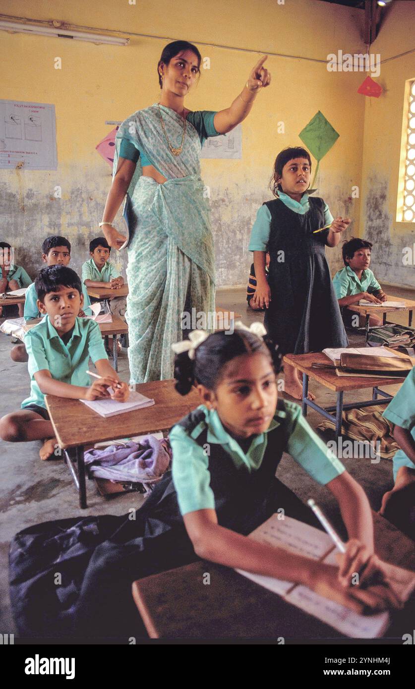 School ground india hi-res stock photography and images - Alamy