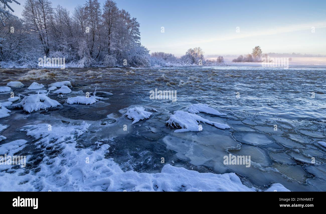 Rapid on River Vantaa Stock Photo - Alamy
