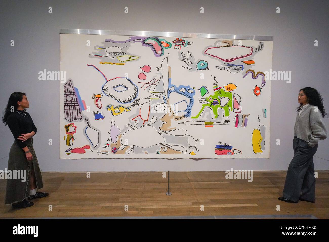 London, UK. 26 November 2024 Harold Cohen, AARON #1 Drawing, 1979 ...