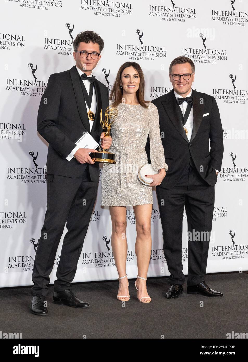 New York, USA. 25th Nov, 2024. Jakub Piatek and Maciej Kubicki winners ...