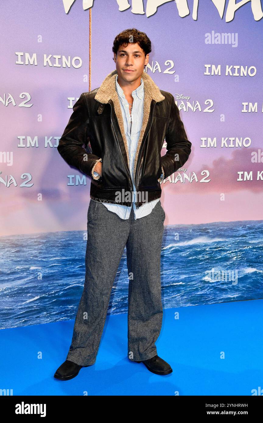 Leon Klein bei der Premiere des Animationsfilms Vaiana 2 / Moana 2 im Zoo Palast. Berlin, 25.11. ...