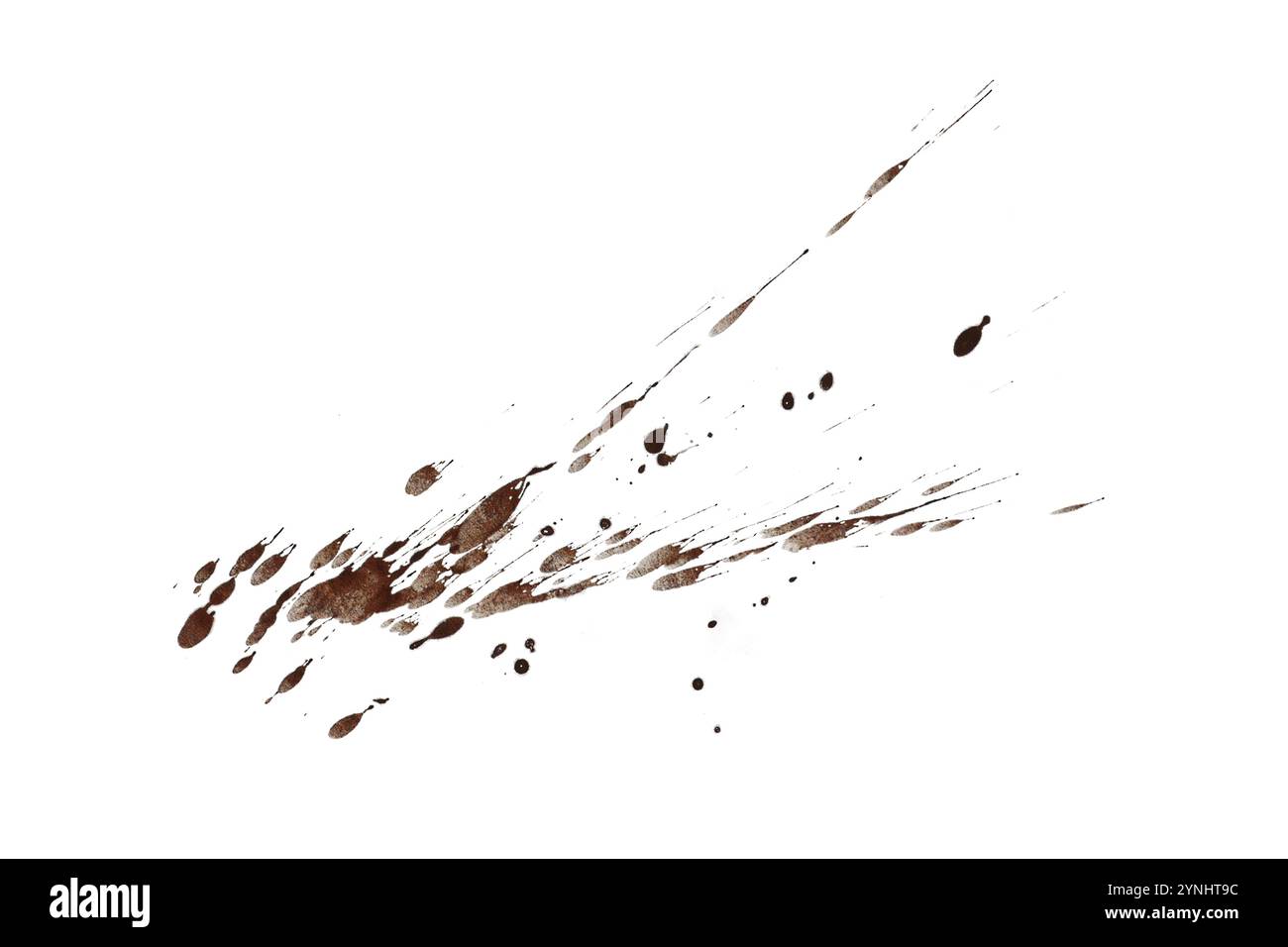 mud splash isolated on white background Stock Photo - Alamy