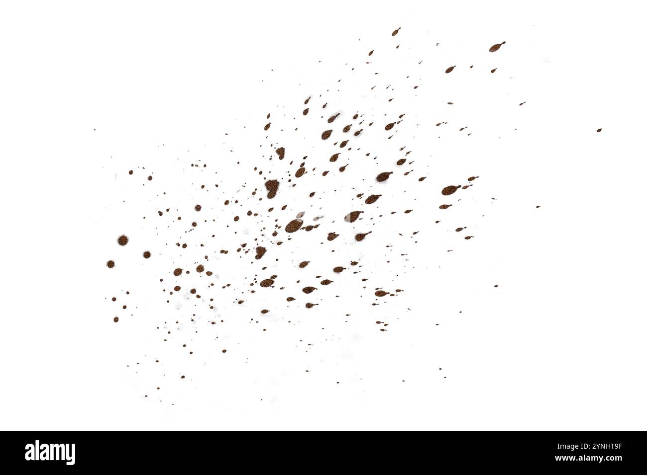 mud splash isolated on white background Stock Photo - Alamy