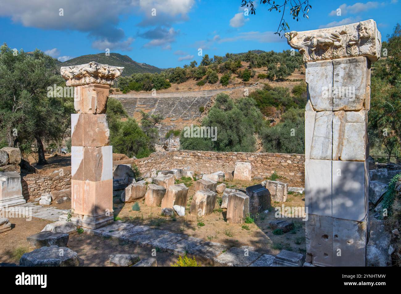 Nysa Ancient City in Sultanhisar district of Aydın Province of Turkey ...