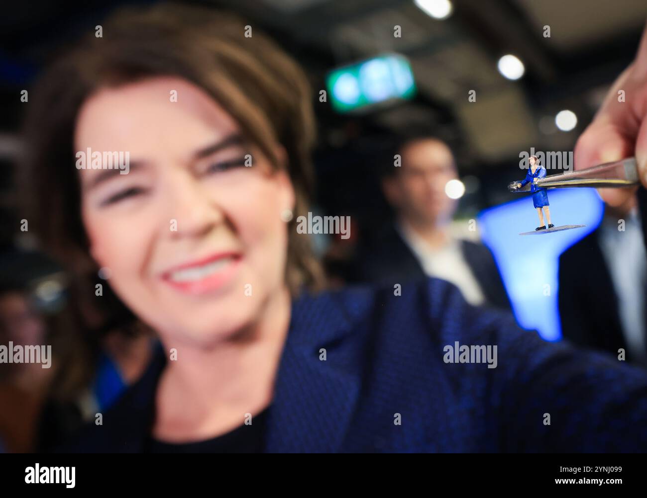 Hamburg, Germany. 26th Nov, 2024. Susanne Daubner, spokeswoman for the ...