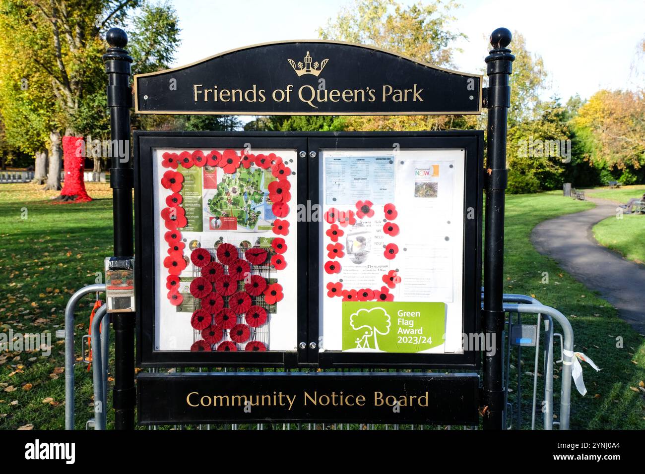 Park notice board hi-res stock photography and images - Alamy