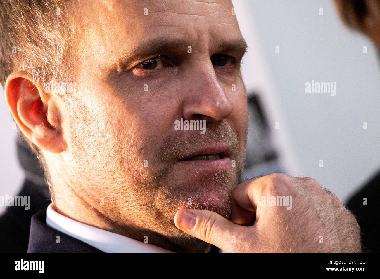 The Minister Delegate for Industry Marc Ferracci during a visit to the ...