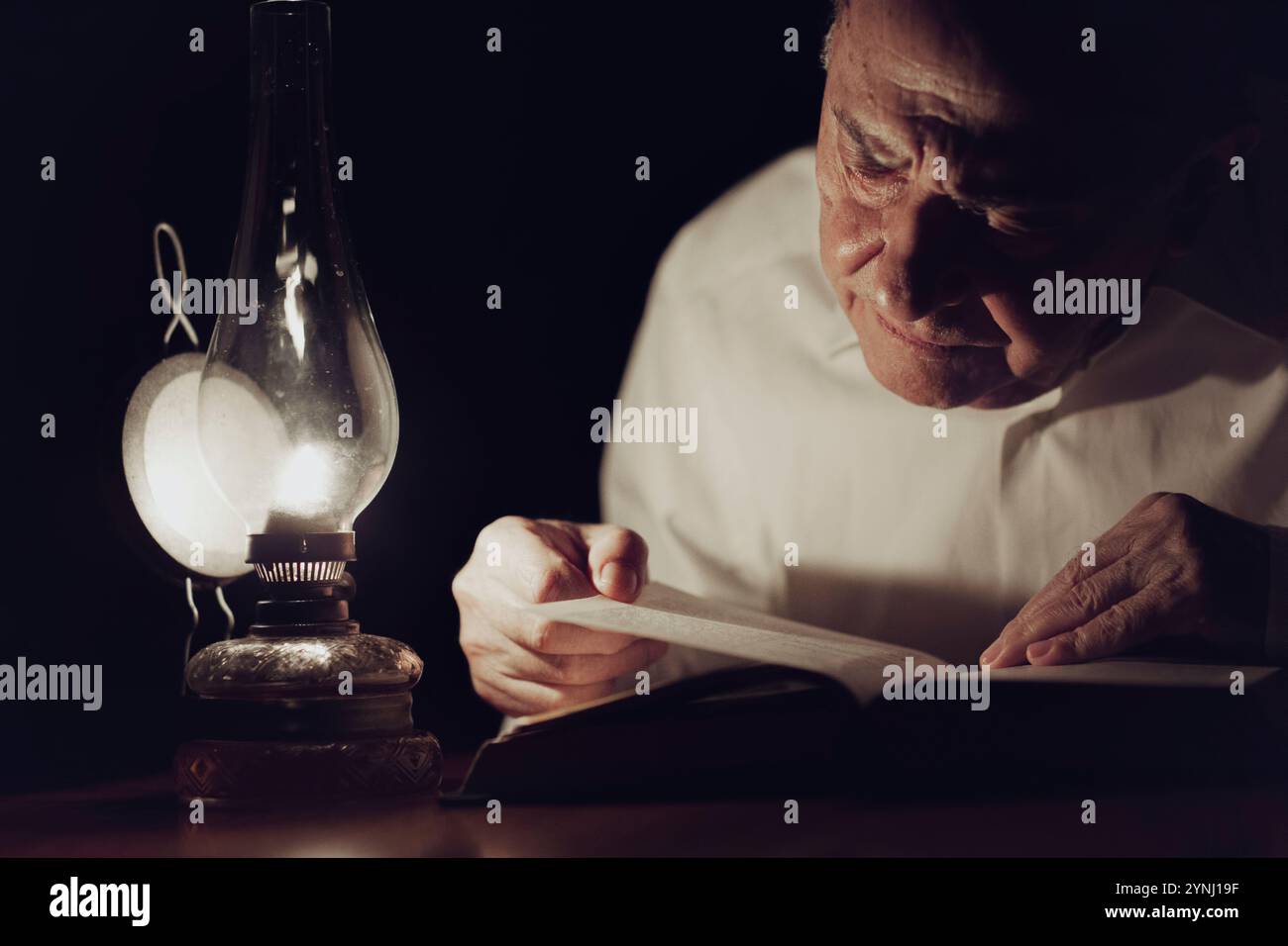 Dim light source creates hi-res stock photography and images - Alamy