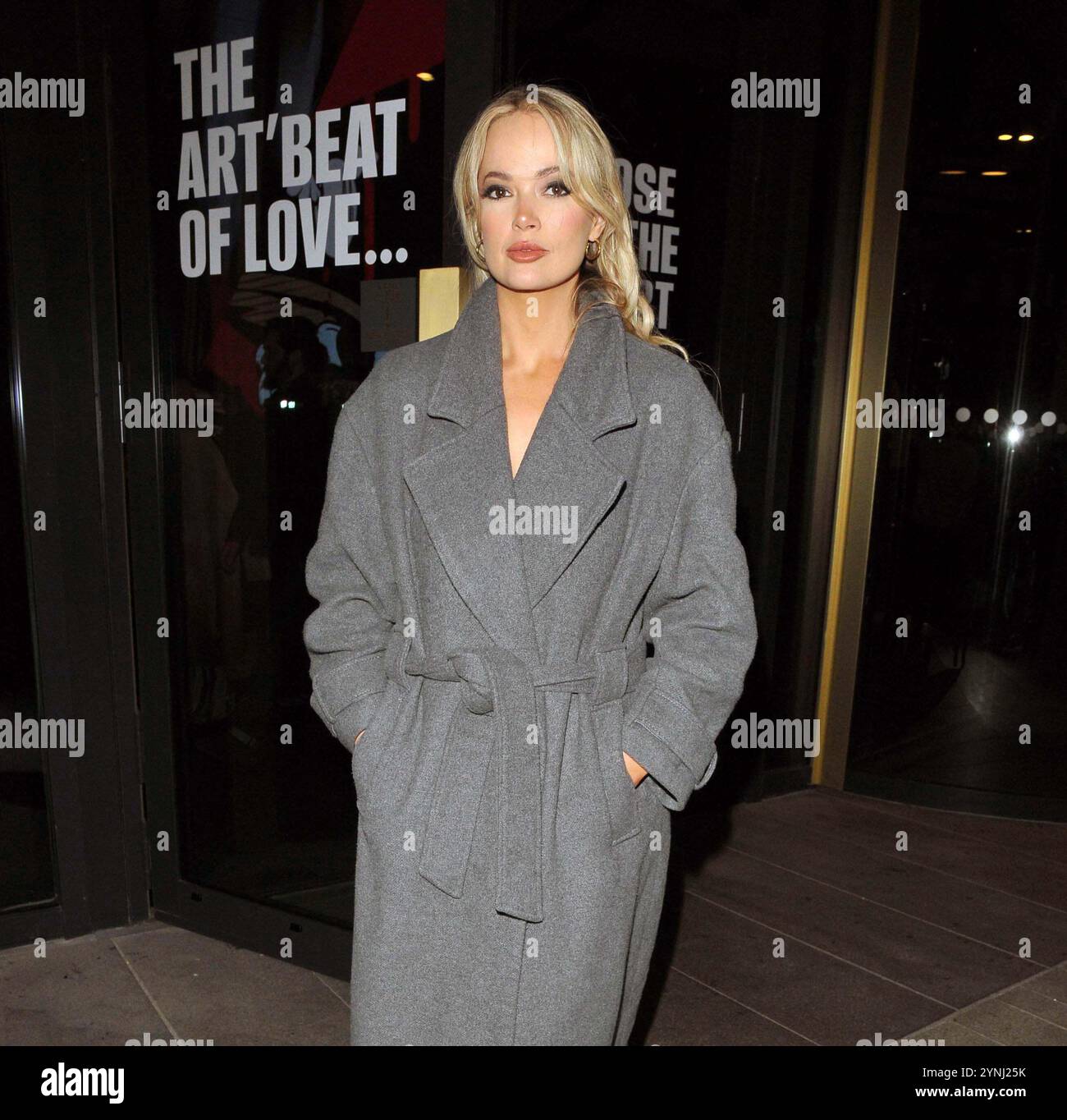 London, UK. 25th Nov, 2024. Charli Fisher at the Joshua Kane 10th ...